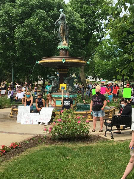 Whitewater March Calls for Racial Unity - Whitewater Banner