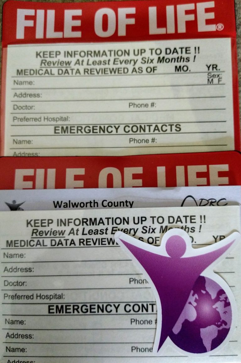 Easy ID & File of Life at City Market on June 15 - Whitewater Banner