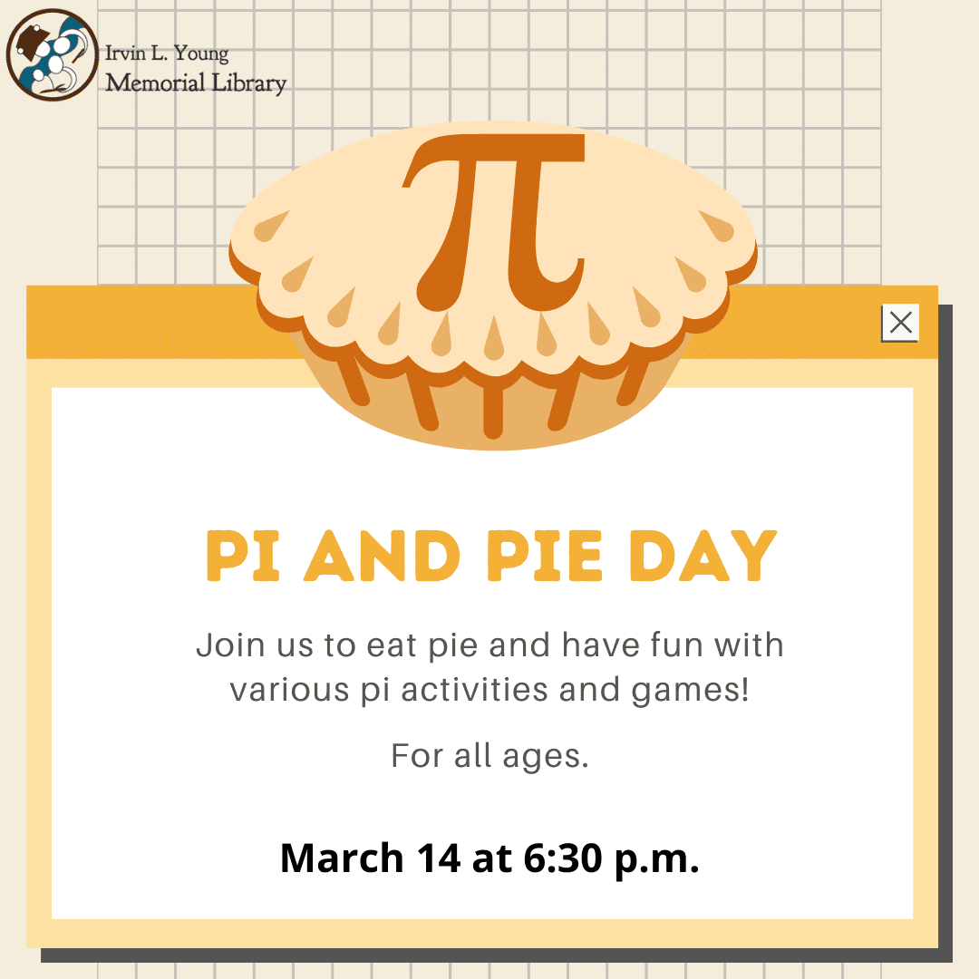 Pi and Pie Day at the Library - Whitewater Banner