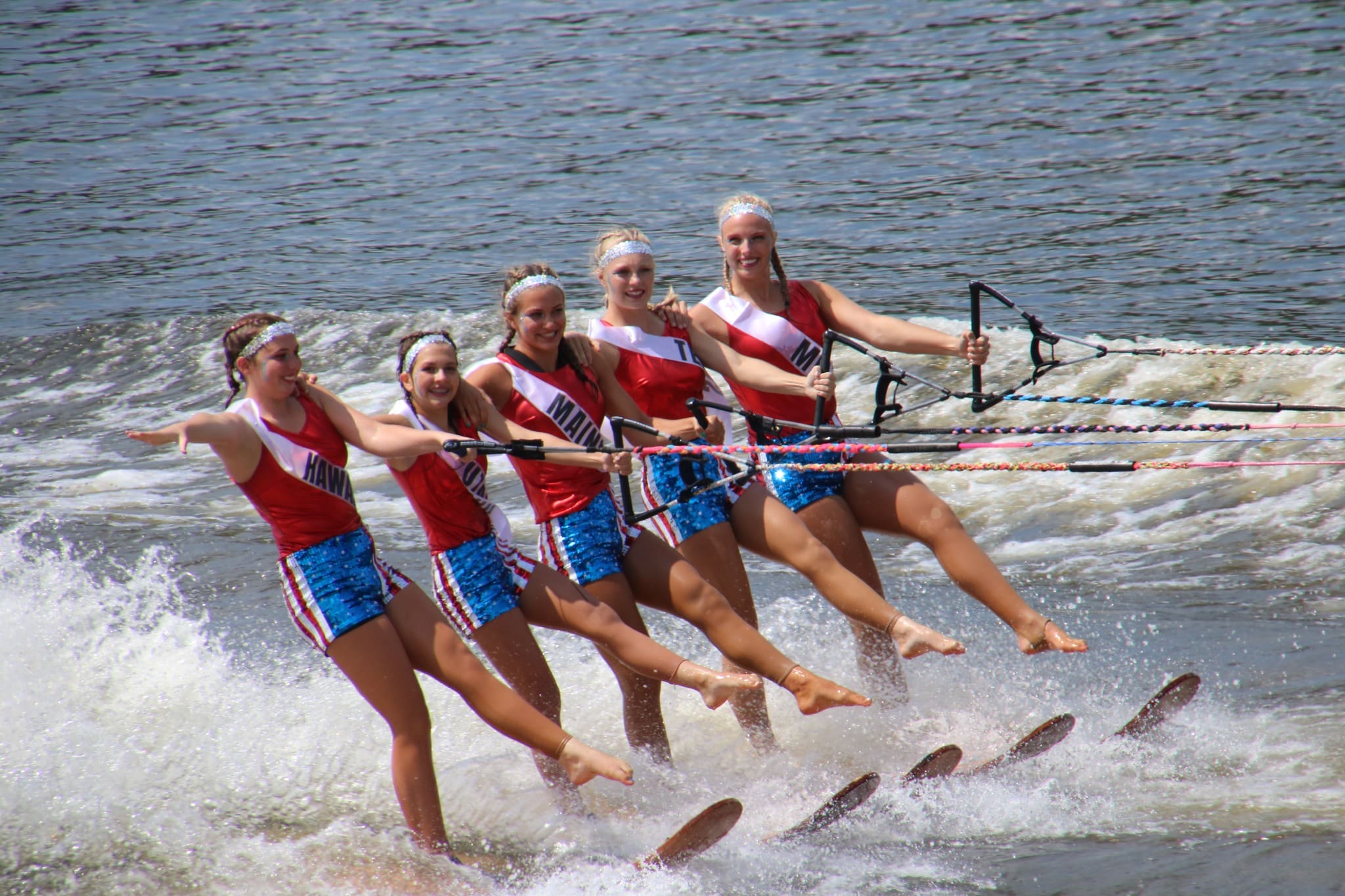 Local Water Ski Show Team Wins First Place - Whitewater Banner