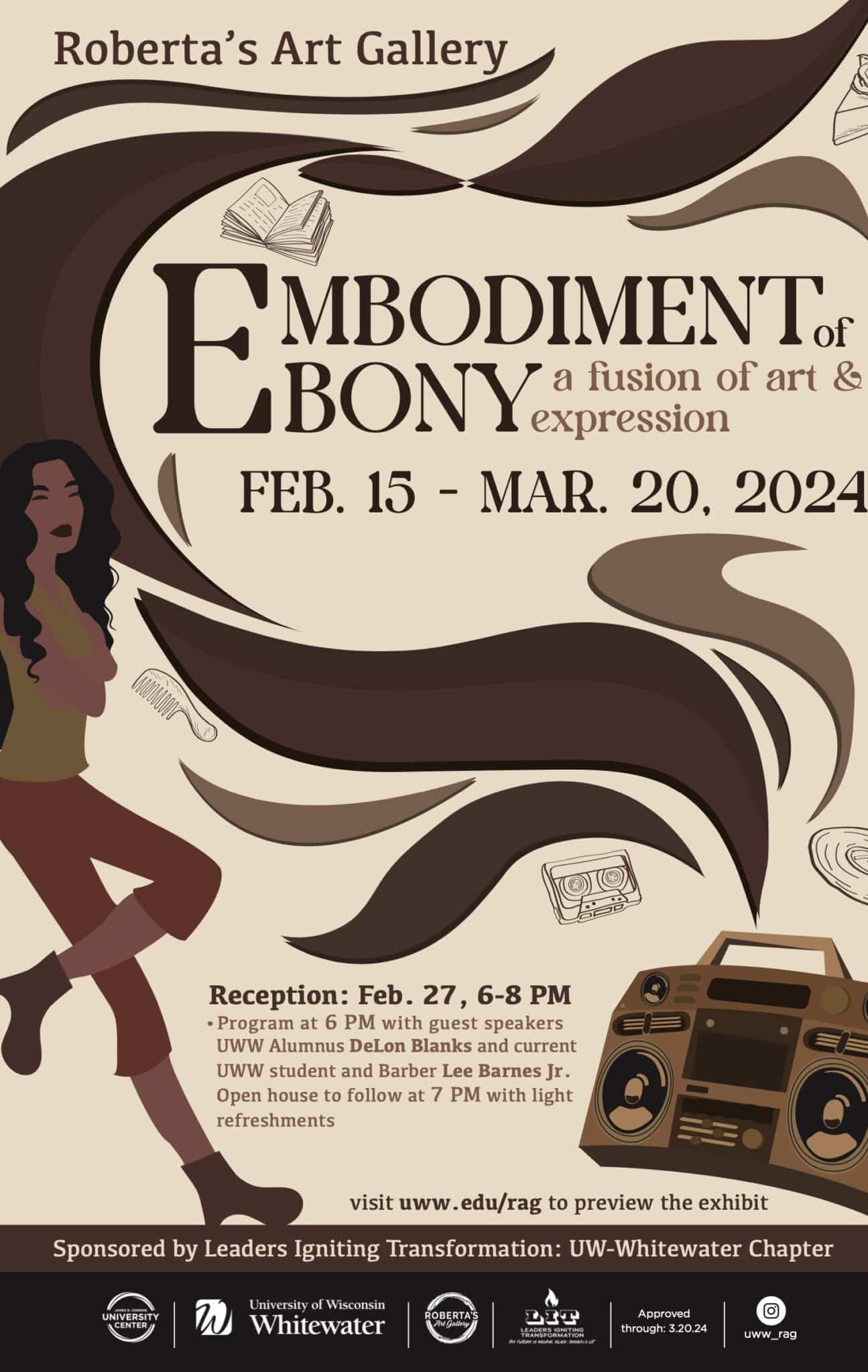 Celebrate Black History Month at Roberta's Art Gallery - Whitewater Banner