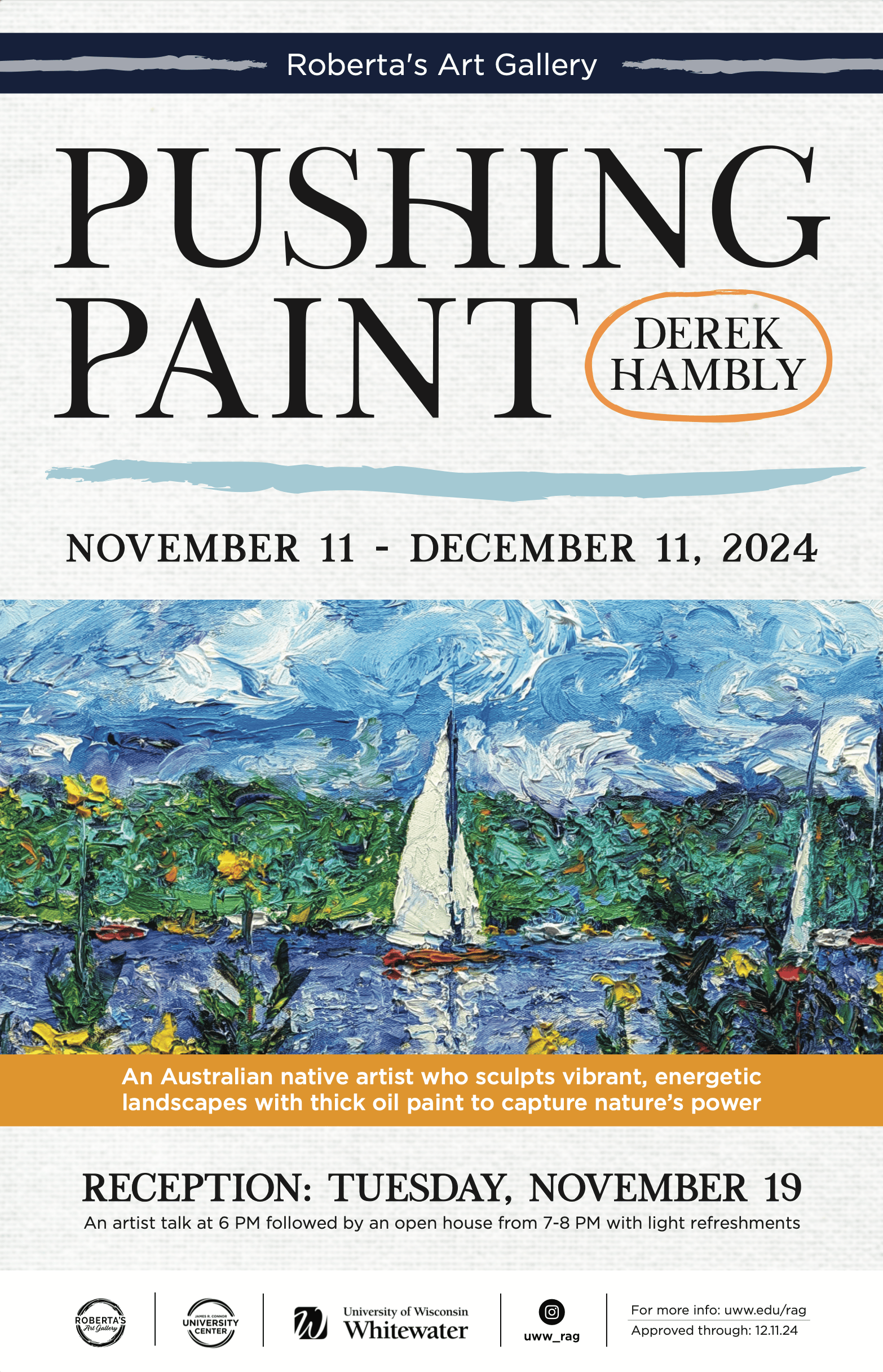 Discover the Vibrancy of Nature with "Pushing Paint" at Roberta's Art ...