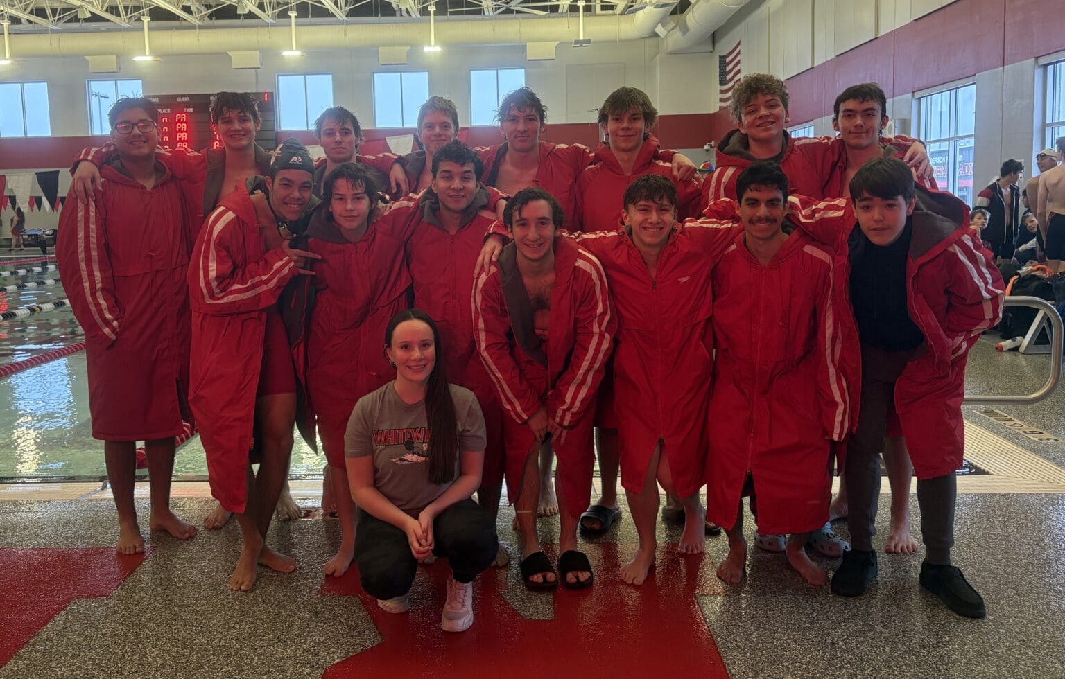 Swim Places 3rd at Tom Lieder Invitational - Whitewater Banner