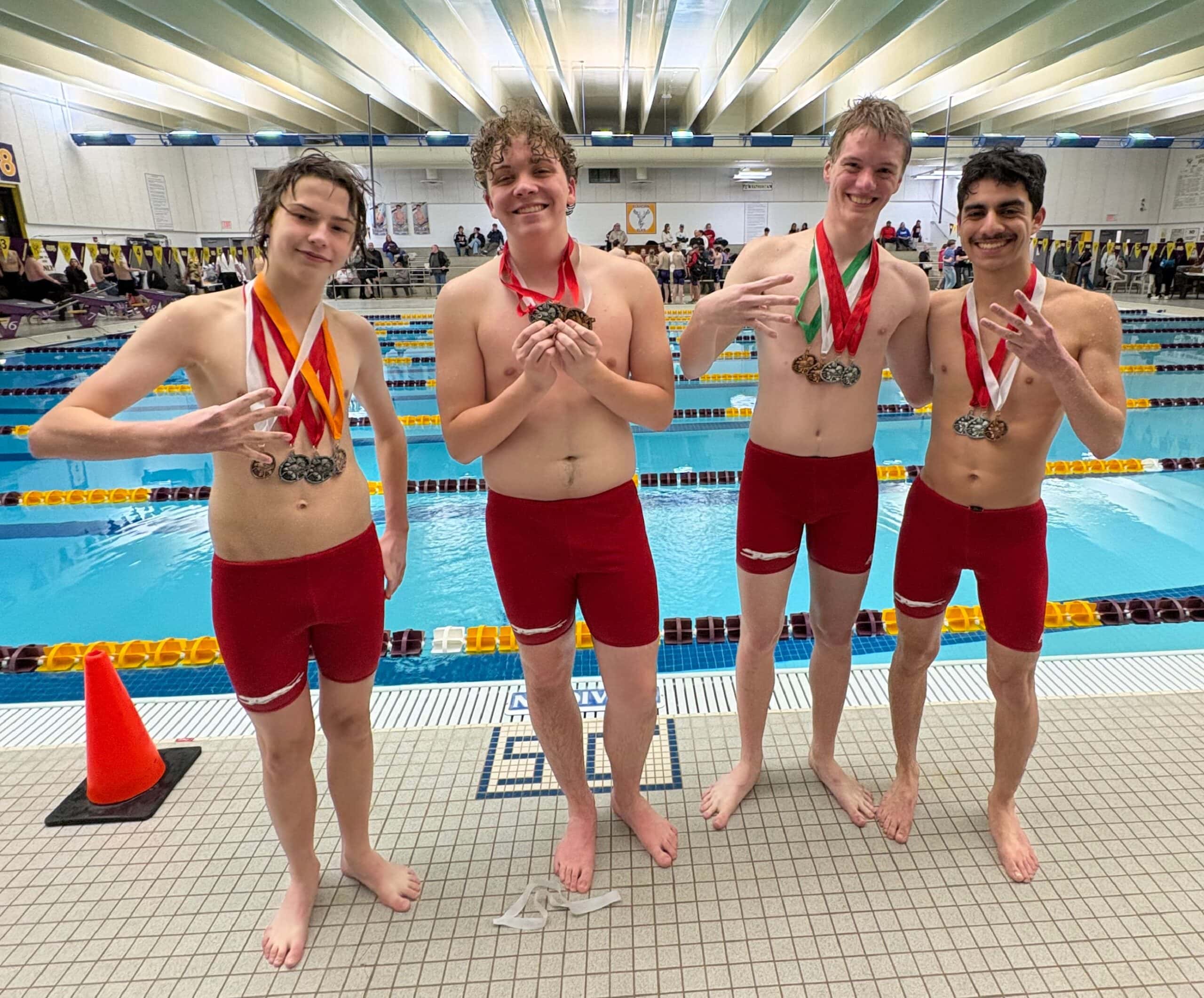 JV Swimmers Perform Well at Conference Meet - Whitewater Banner